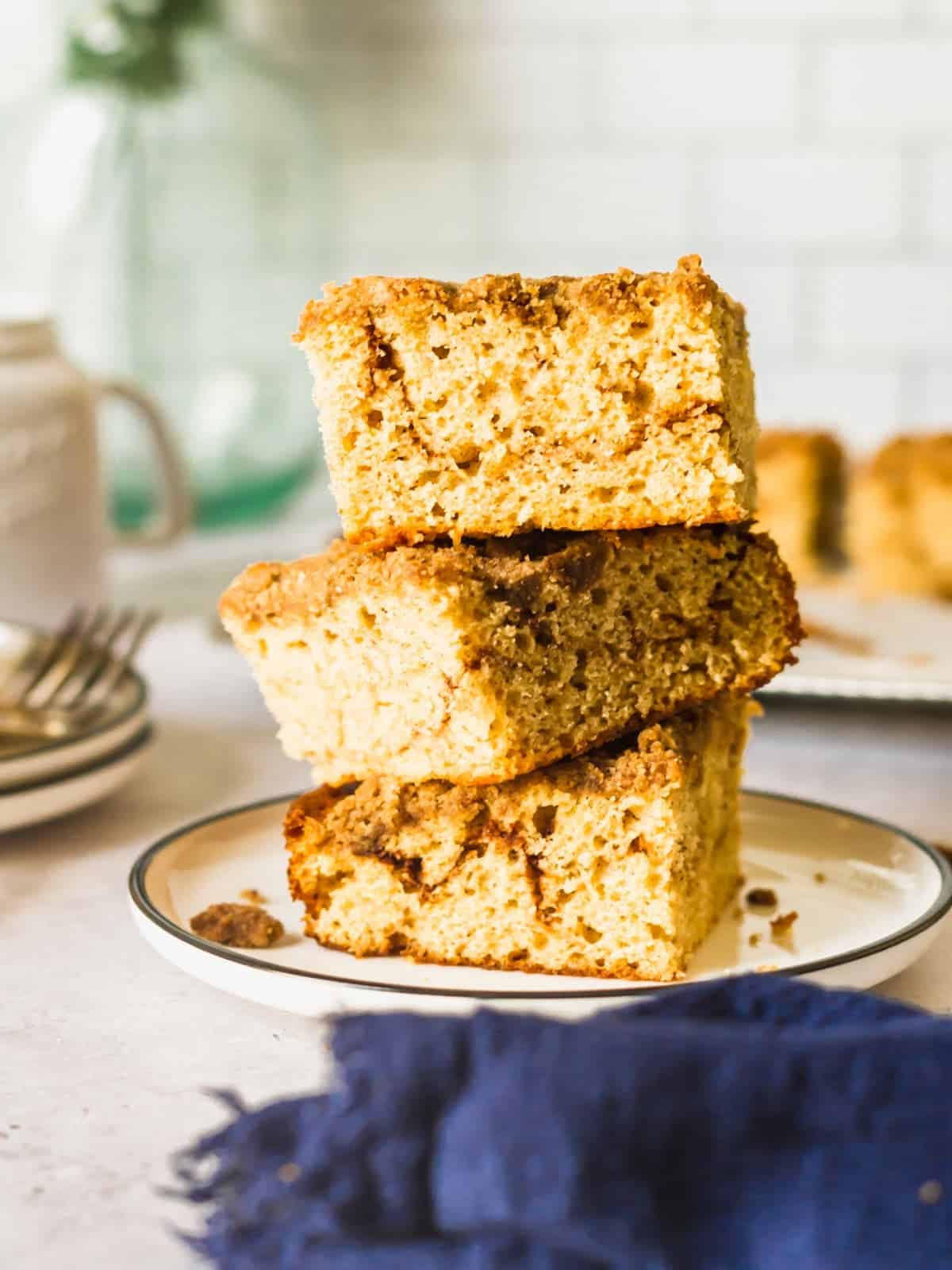 Quick Cinnamon Coffee Cake with Cake Mix – Real Food with Sarah