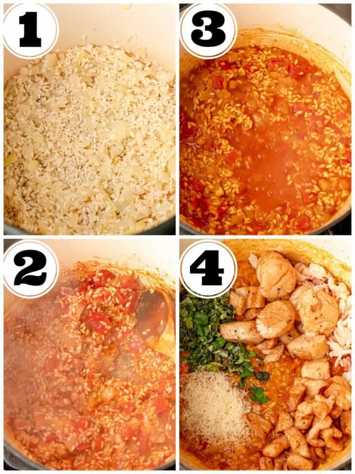 Spanish-Style Seafood Risotto with Scallops– Real Food with Sarah