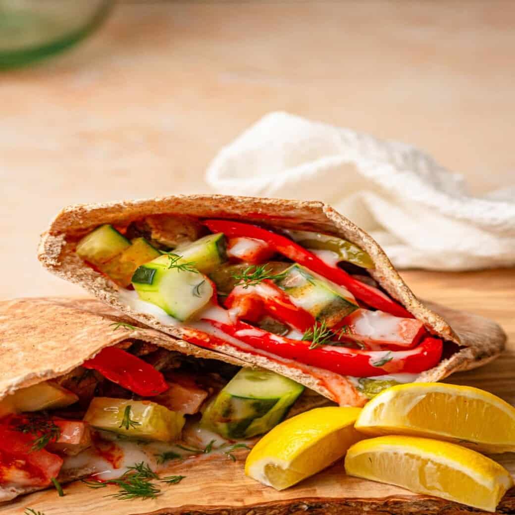 Sheet Pan Chicken Pita Pockets – Real Food with Sarah