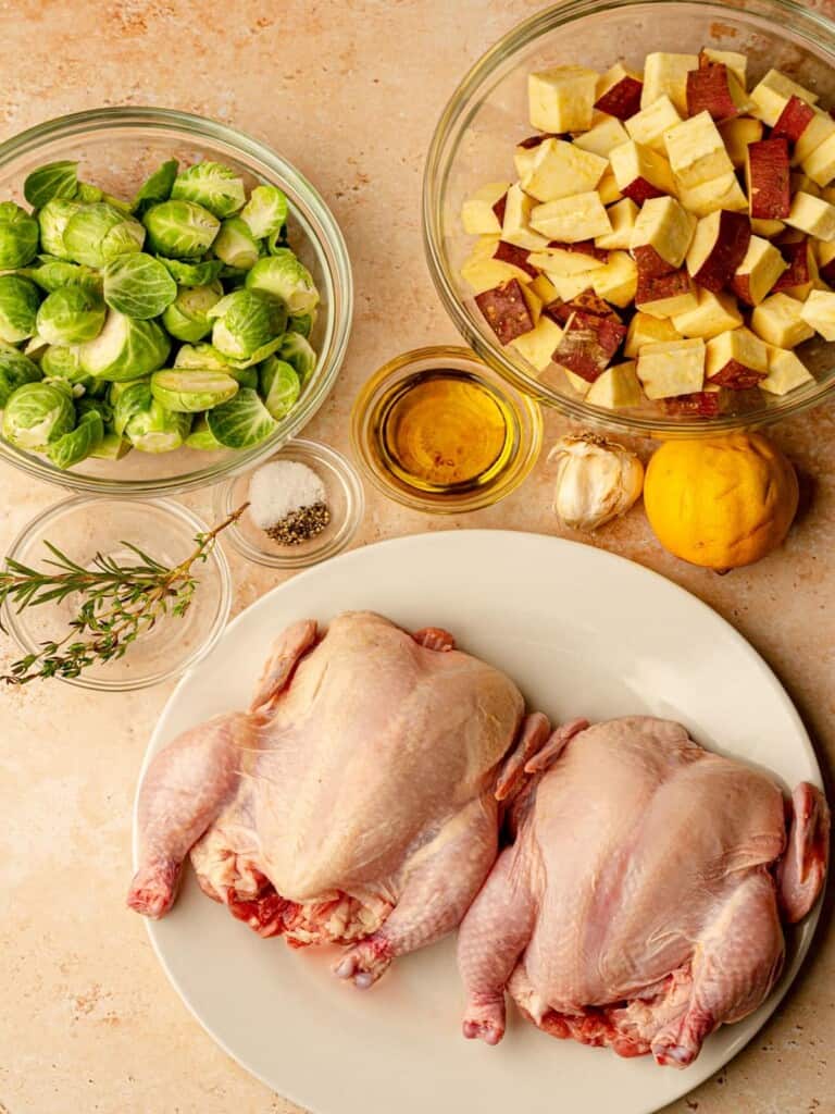 Easy Roasted Cornish Hen Recipe- Real Food with Sarah