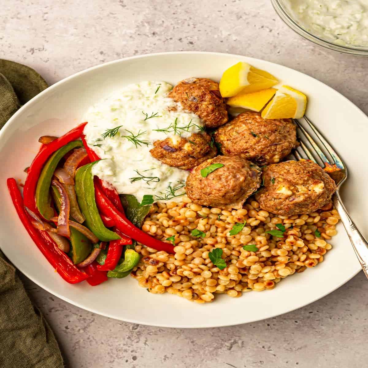 Greek Turkey Meatballs – Real Food with Sarah