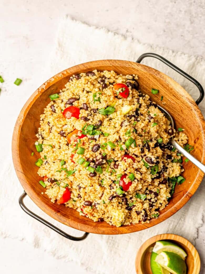 Quinoa and Black Bean Salad – Real Food with Sarah