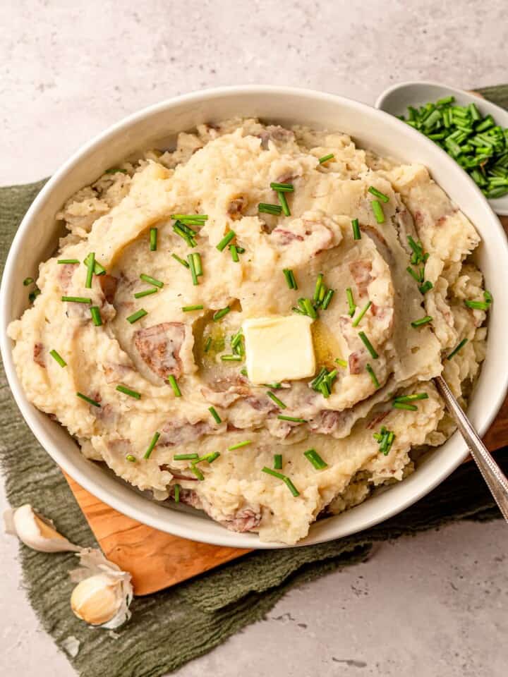 Instant Pot Red-Skinned Mashed Potatoes – Real Food with Sarah