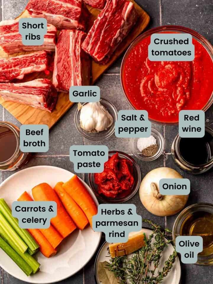 Braised Short Rib Ragu – Real Food with Sarah