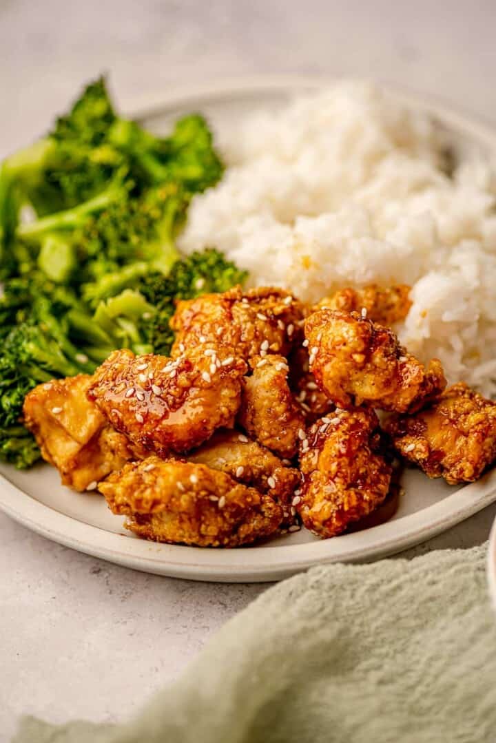 Quick Air Fryer Orange Chicken – Real Food with Sarah