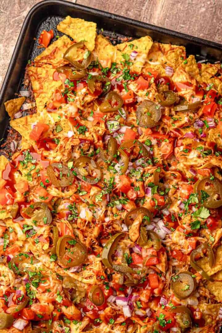 BBQ Chicken Nachos – Real Food with Sarah