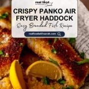 Crispy Panko Air Fryer Haddock (Easy Breaded Fish Recipe) – Real Food ...