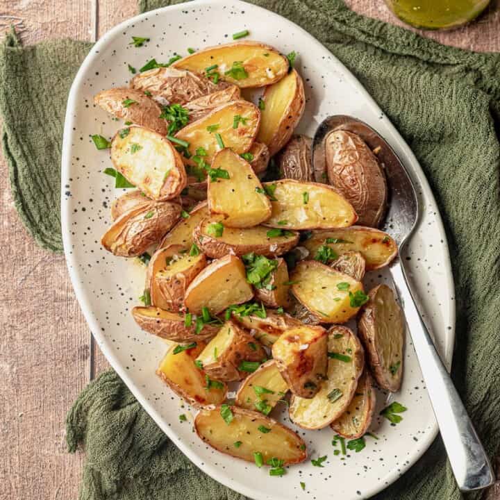 Roasted Italian Potato Salad – Real Food with Sarah