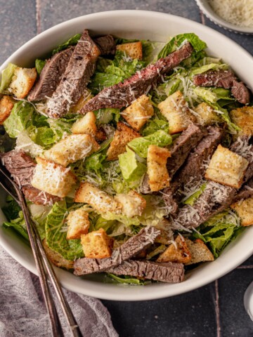 Steak Caesar Salad – Real Food with Sarah