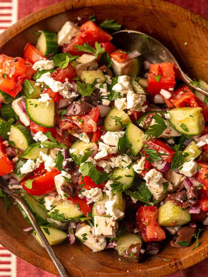 Greek Cucumber Salad – Real Food with Sarah