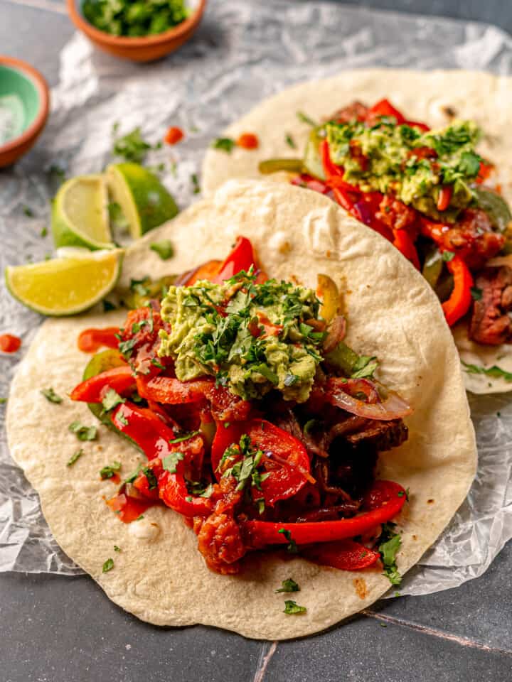 Easy Flank Steak Fajitas with Simple Marinade – Real Food with Sarah