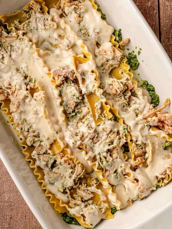 Pesto Chicken Lasagna (with Bechamel) – Real Food with Sarah