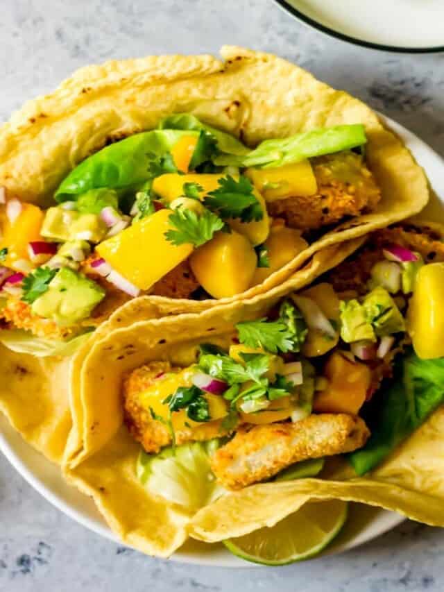 Flaky Cod Tacos with Tangy Slaw (Easy Weeknight Dinner) – Real Food ...
