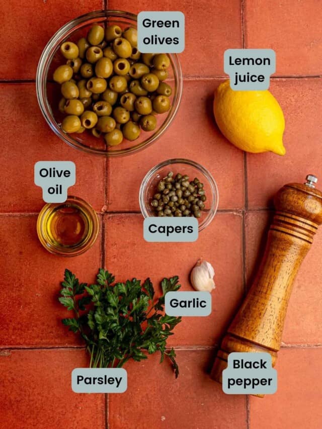 Green Olive Tapenade – Real Food with Sarah