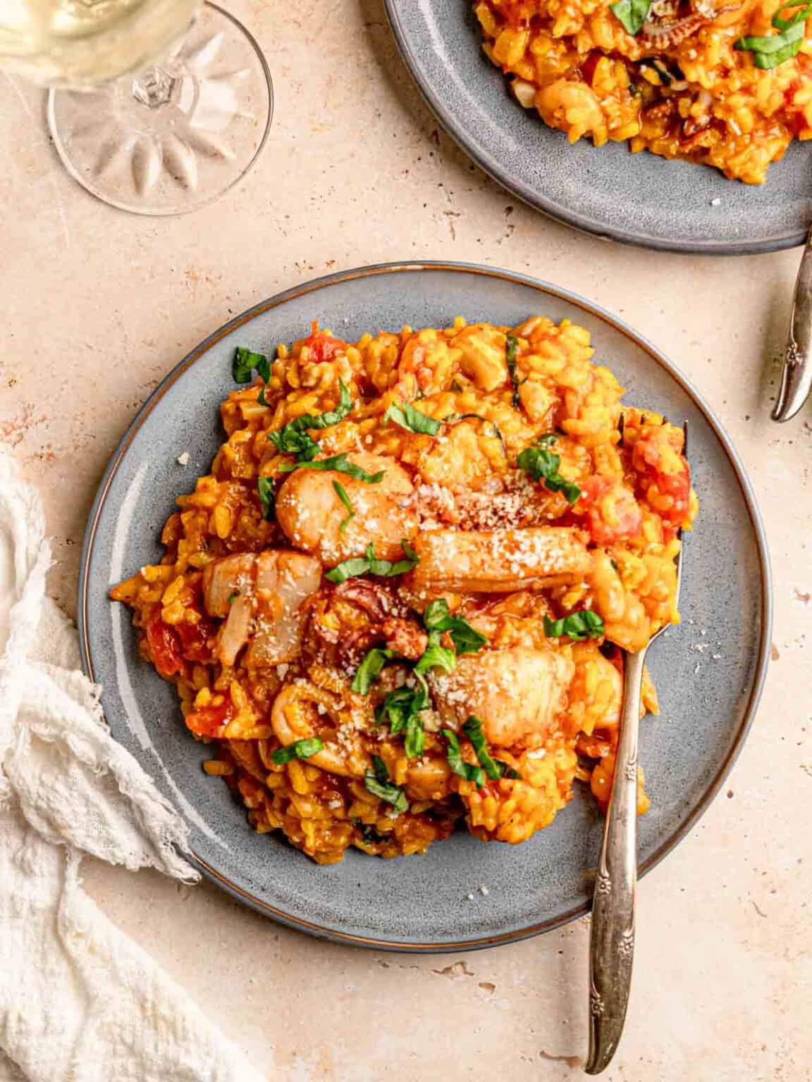 Seafood Risotto with Scallops – Real Food with Sarah