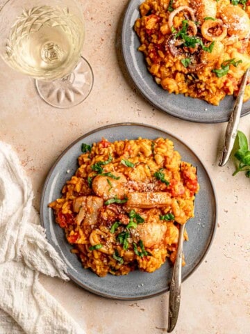 Seafood Risotto with Scallops – Real Food with Sarah