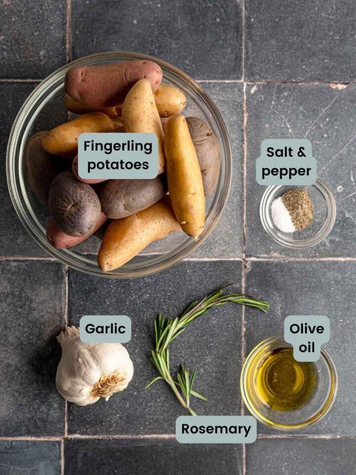 Smashed Fingerling Potatoes – Real Food with Sarah