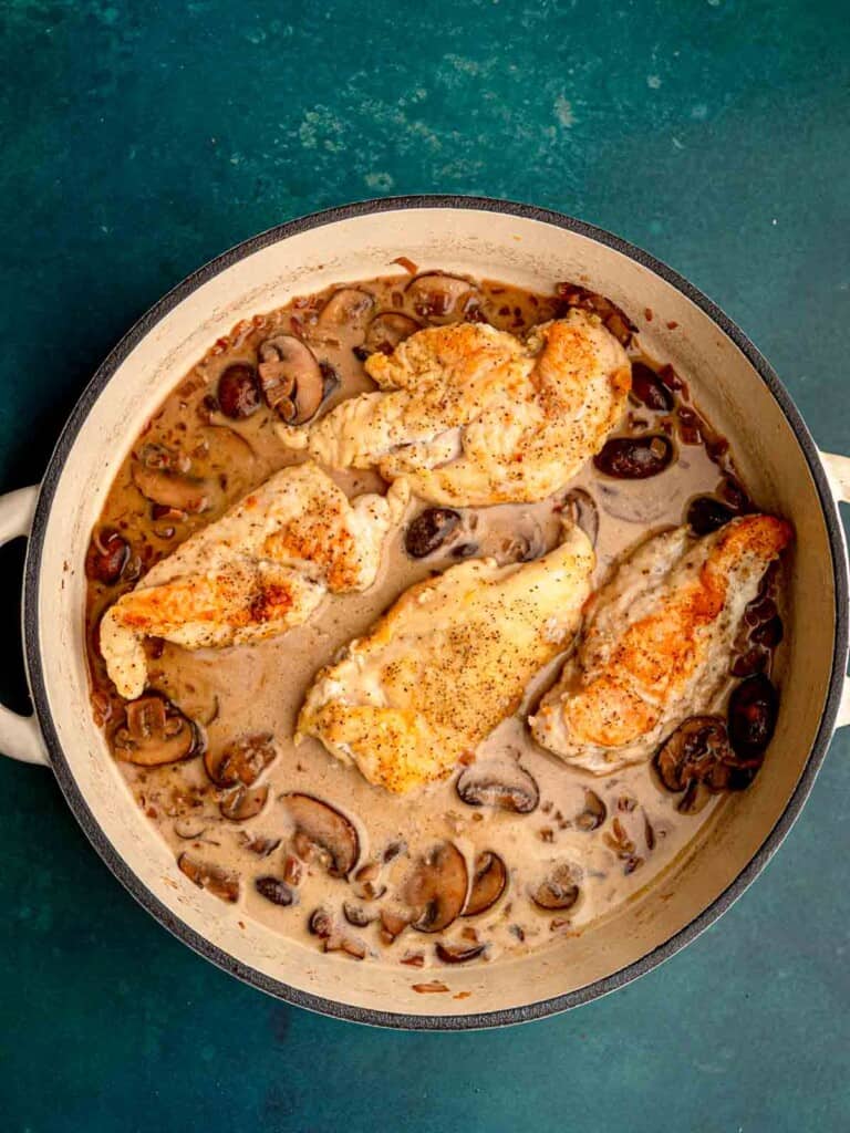 Creamy Chicken Marsala with Fettuccine – Real Food with Sarah
