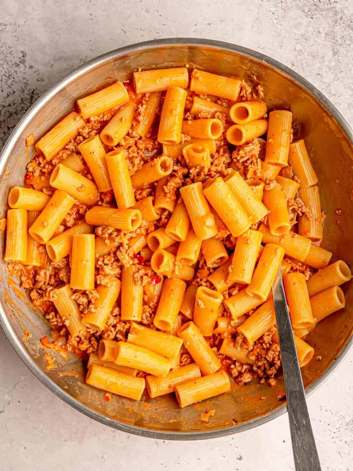 Ground Pork Pasta – Real Food with Sarah