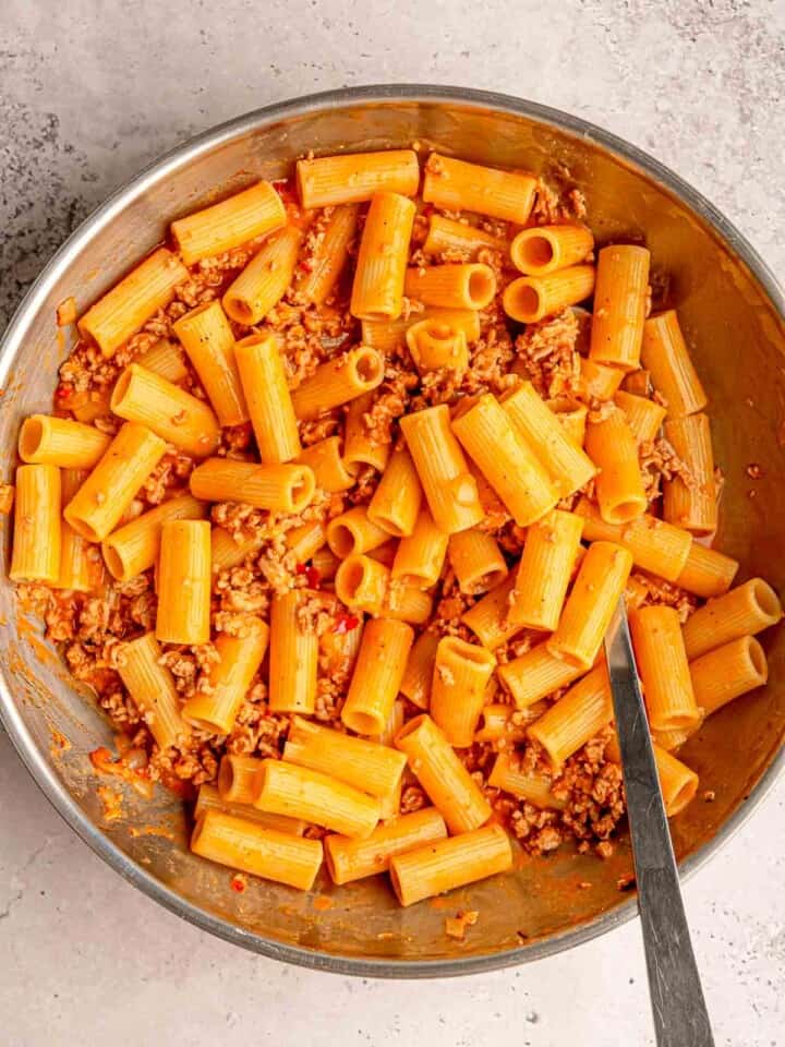 Ground Pork Pasta – Real Food with Sarah