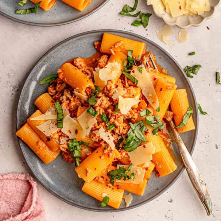 Ground Pork Pasta – Real Food with Sarah