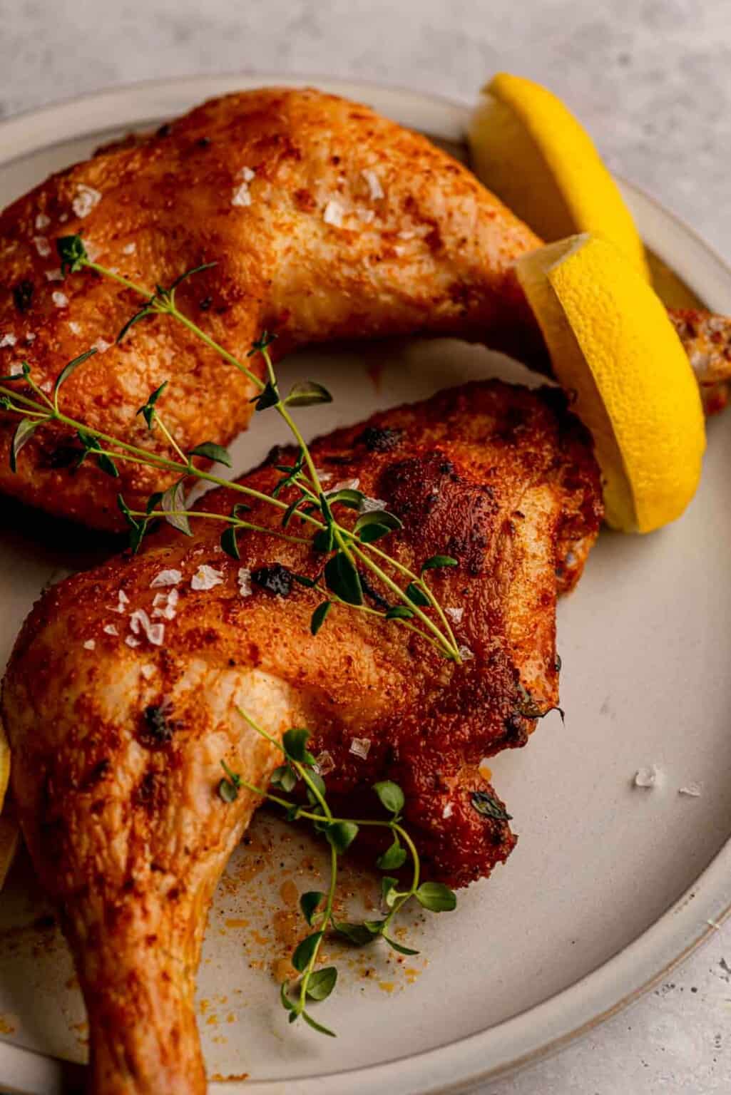 Crispy Roasted Chicken Leg Quarters (Easy & Foolproof!) – Real Food ...