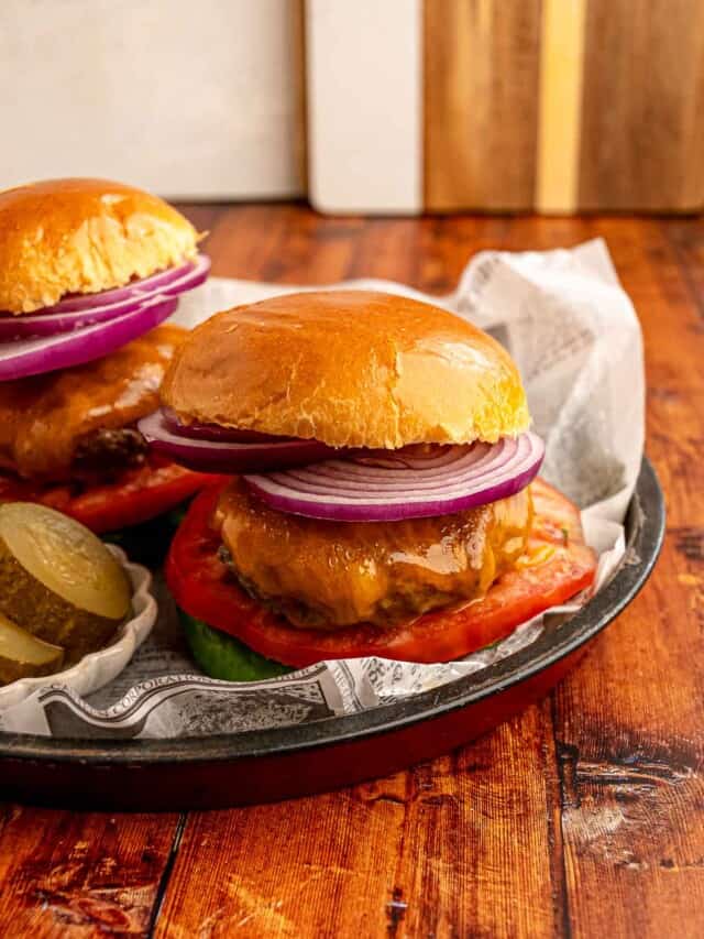 How to Make Burgers on the Stove | Juicy Stovetop Burger Recipe – Real ...