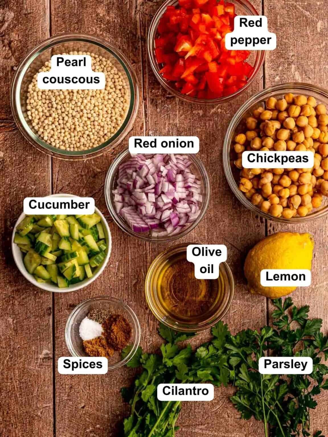 Moroccan Couscous Salad (No raisins or almonds) – Real Food with Sarah