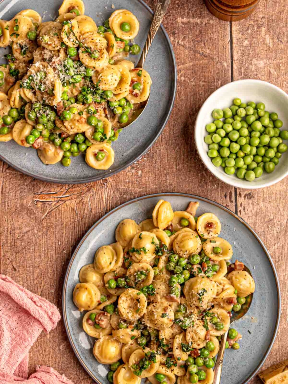 30-Minute Creamy Pancetta and Pea Pasta – Real Food with Sarah