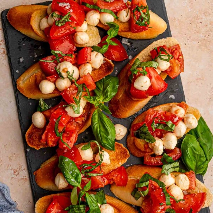 Bruschetta Caprese – Real Food with Sarah