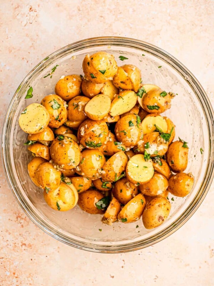 Garlic Butter Potatoes – Real Food with Sarah