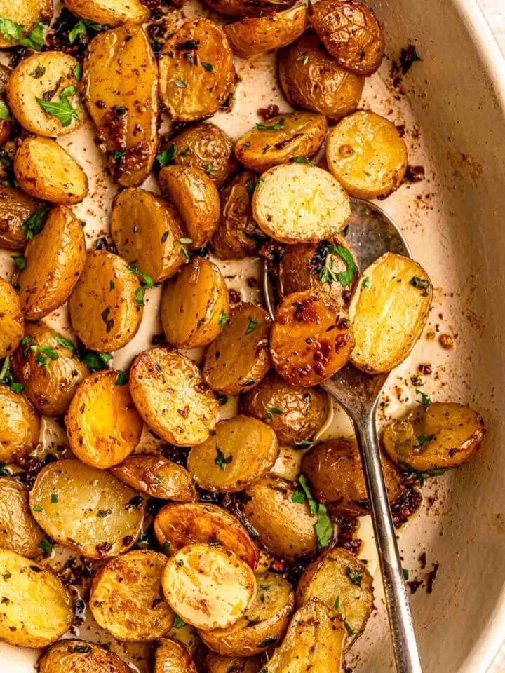 Garlic Butter Potatoes – Real Food with Sarah