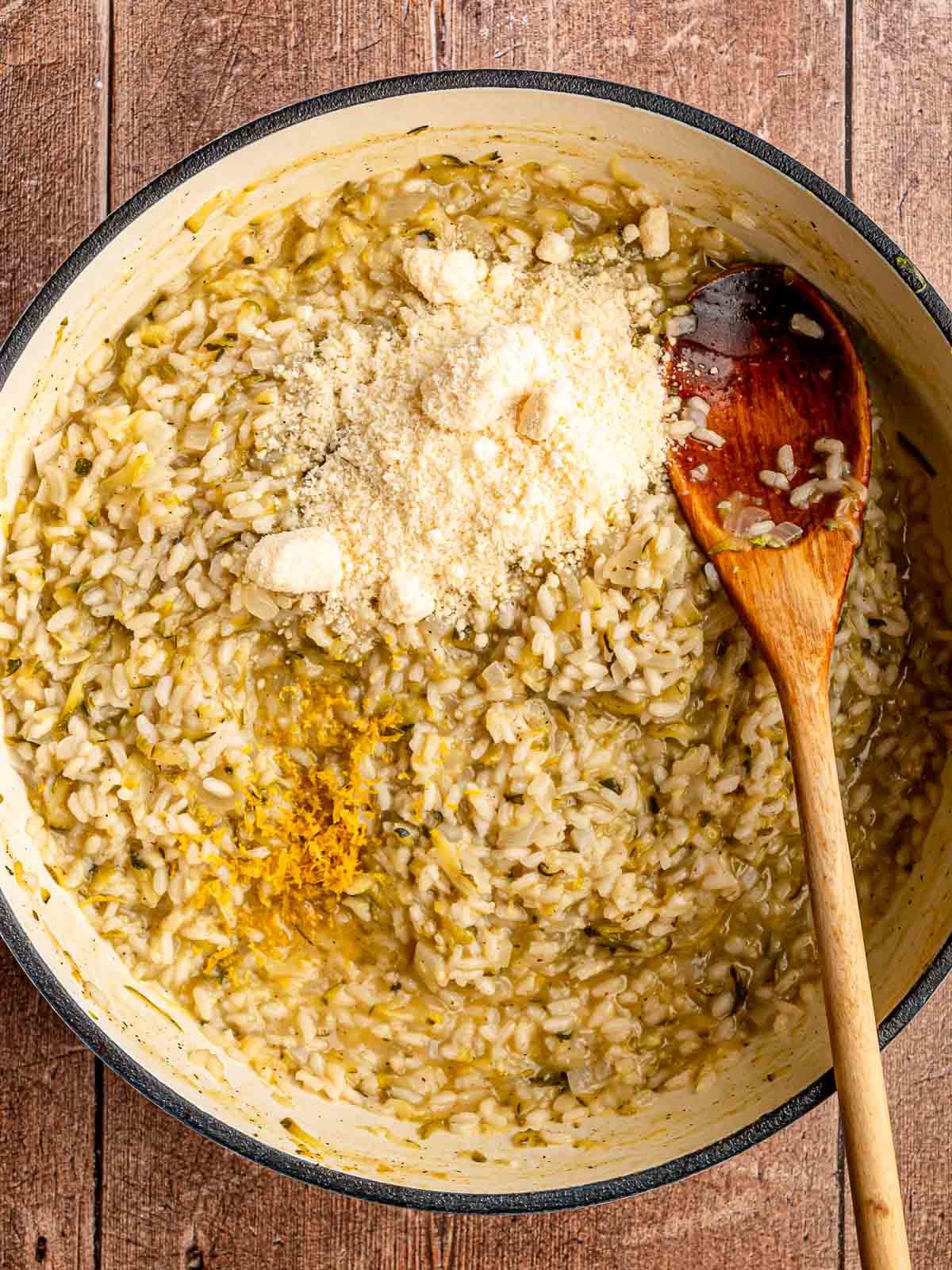 Creamy Zucchini Risotto with Parmesan (Easy Summer Recipe) – Real Food ...