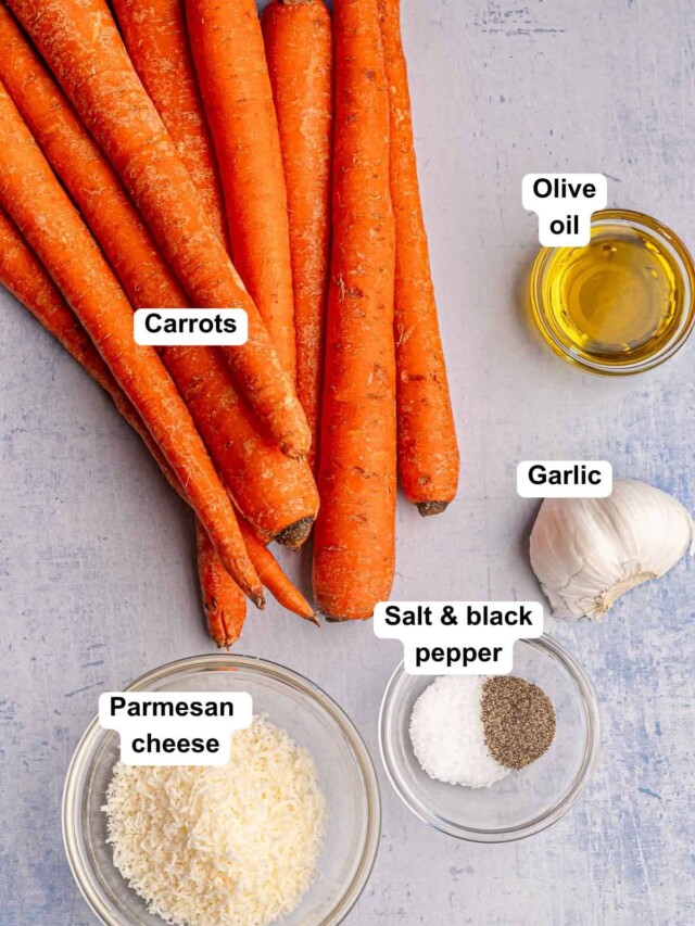 Parmesan Roasted Carrots – Real Food with Sarah