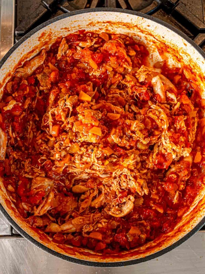 Braised Chicken Ragu – Real Food with Sarah