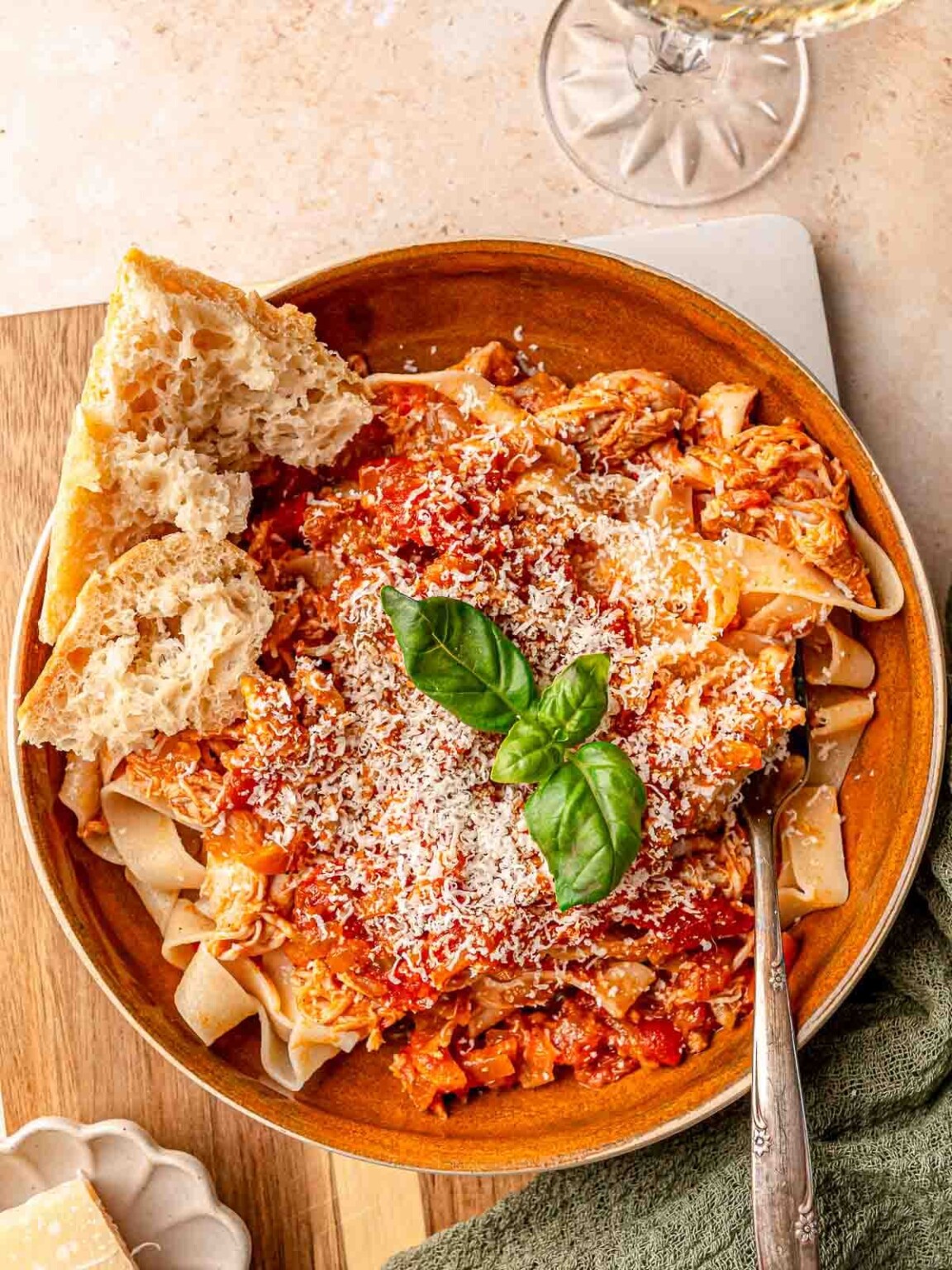 Braised Chicken Ragu – Real Food with Sarah