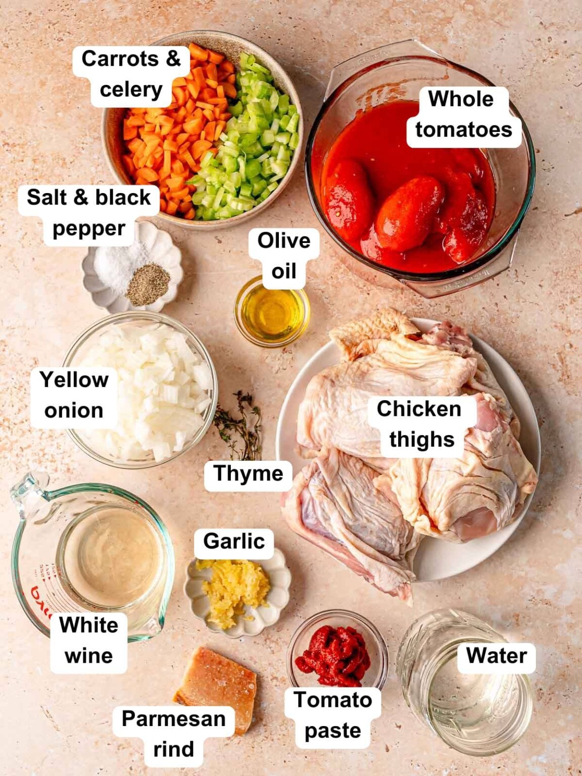 Braised Chicken Ragu – Real Food with Sarah