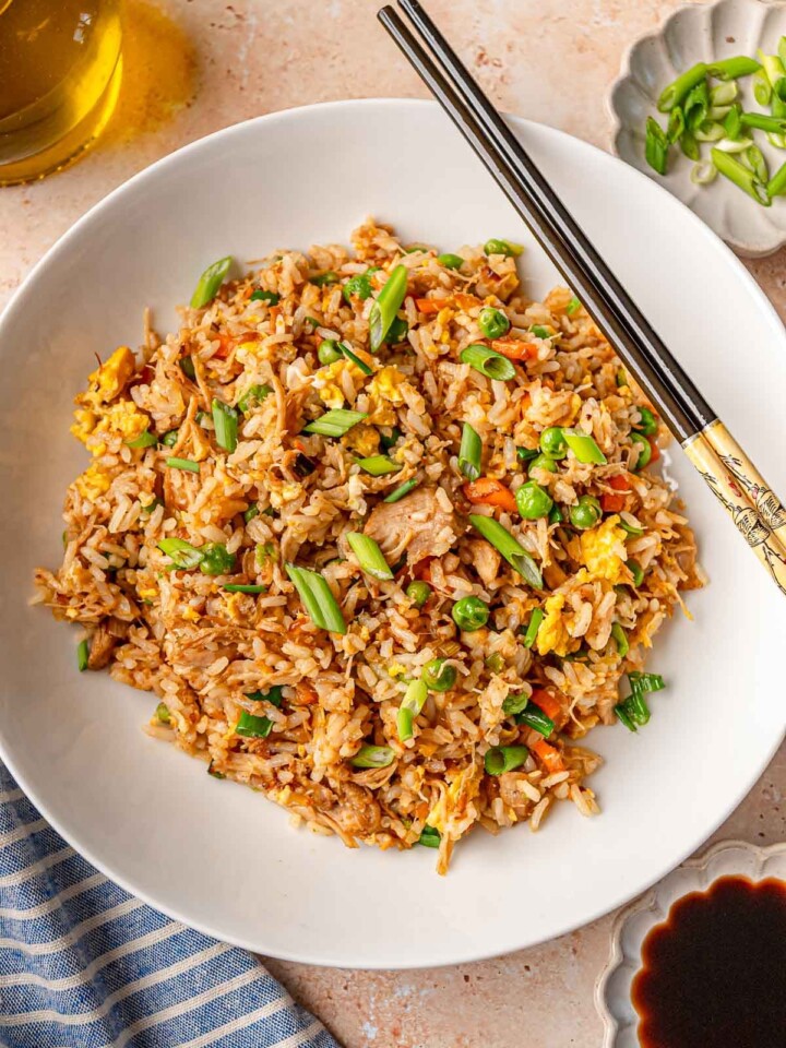 Simple Chicken Fried Rice (20-Minute Recipe!) – Real Food with Sarah