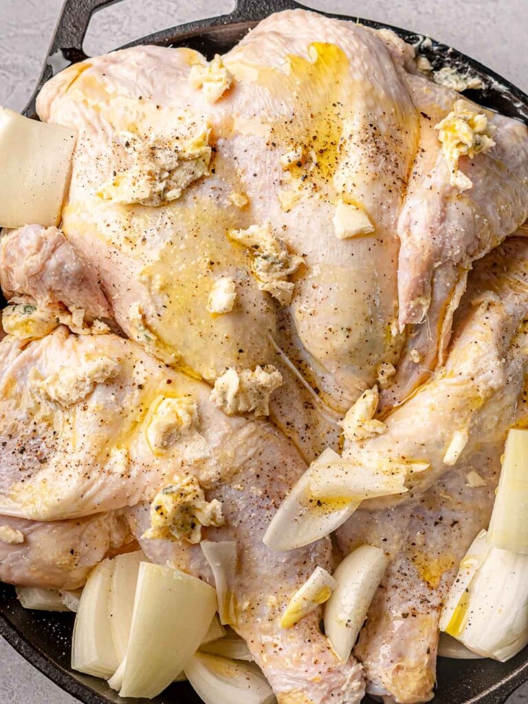 Easy Spatchcock Chicken (in your Cast Iron) – Real Food with Sarah