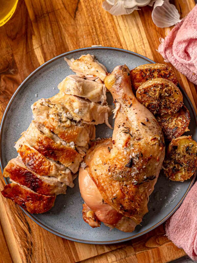 Easy Spatchcock Chicken (in your Cast Iron) – Real Food with Sarah